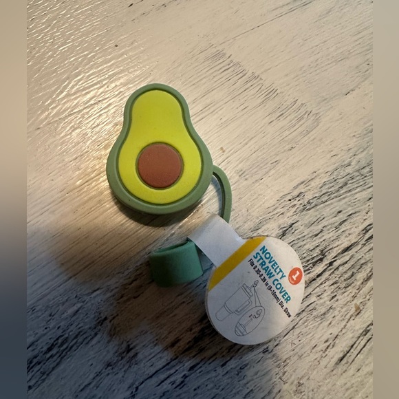 Kitchen | Avocado Straw Topper Tumbler Straw Topper Avocado New Topper ...